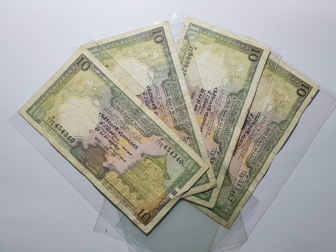 Vintage Bank Notes / Ceylon 10 Rupee Bank Notes / Collectables ...