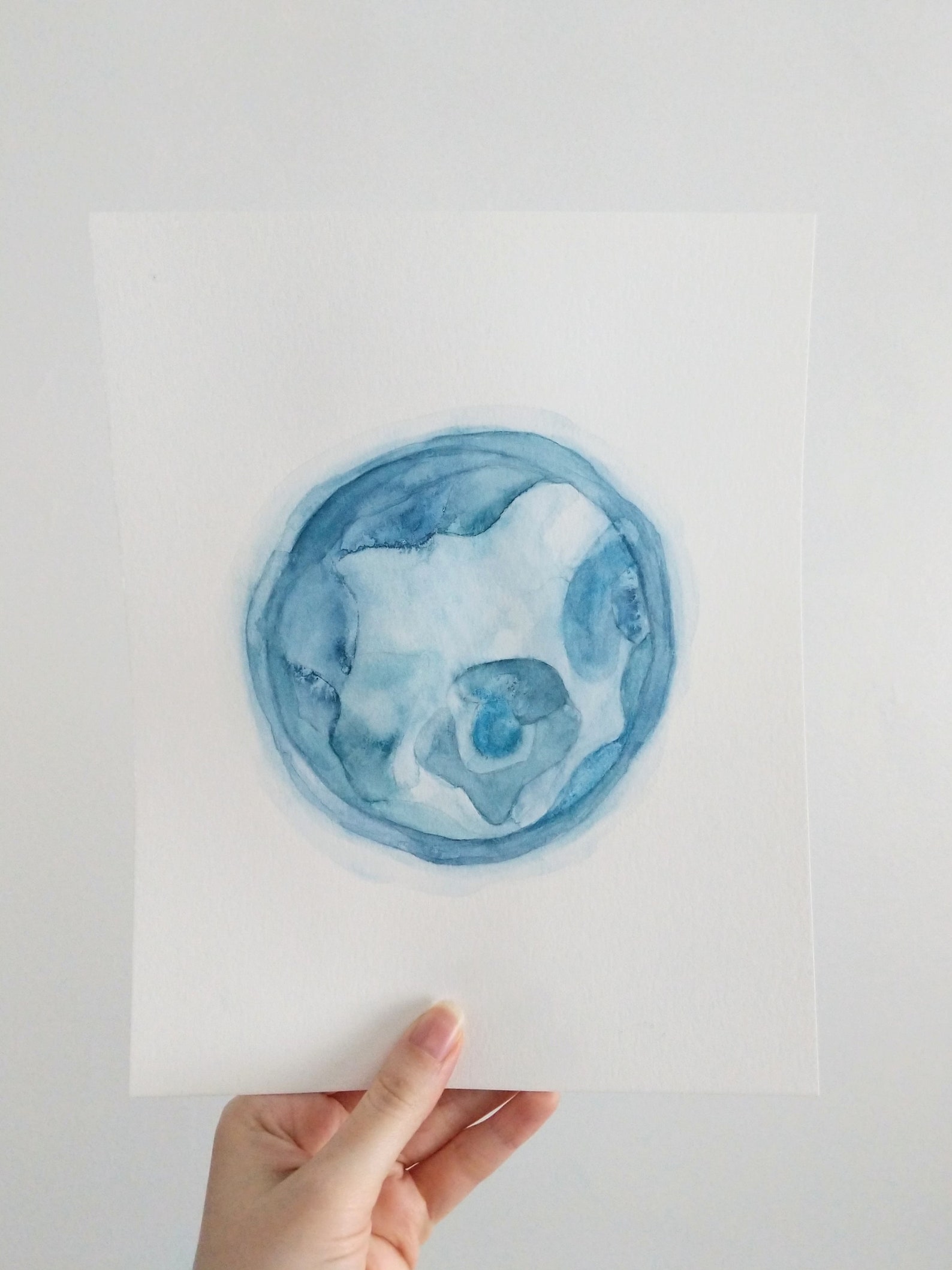 Custom Embryo Original Watercolor Painting, IVF Art, Embryo Art, IVF ...