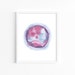 Custom Embryo Original Watercolor Painting, IVF Art, Embryo Art, IVF ...