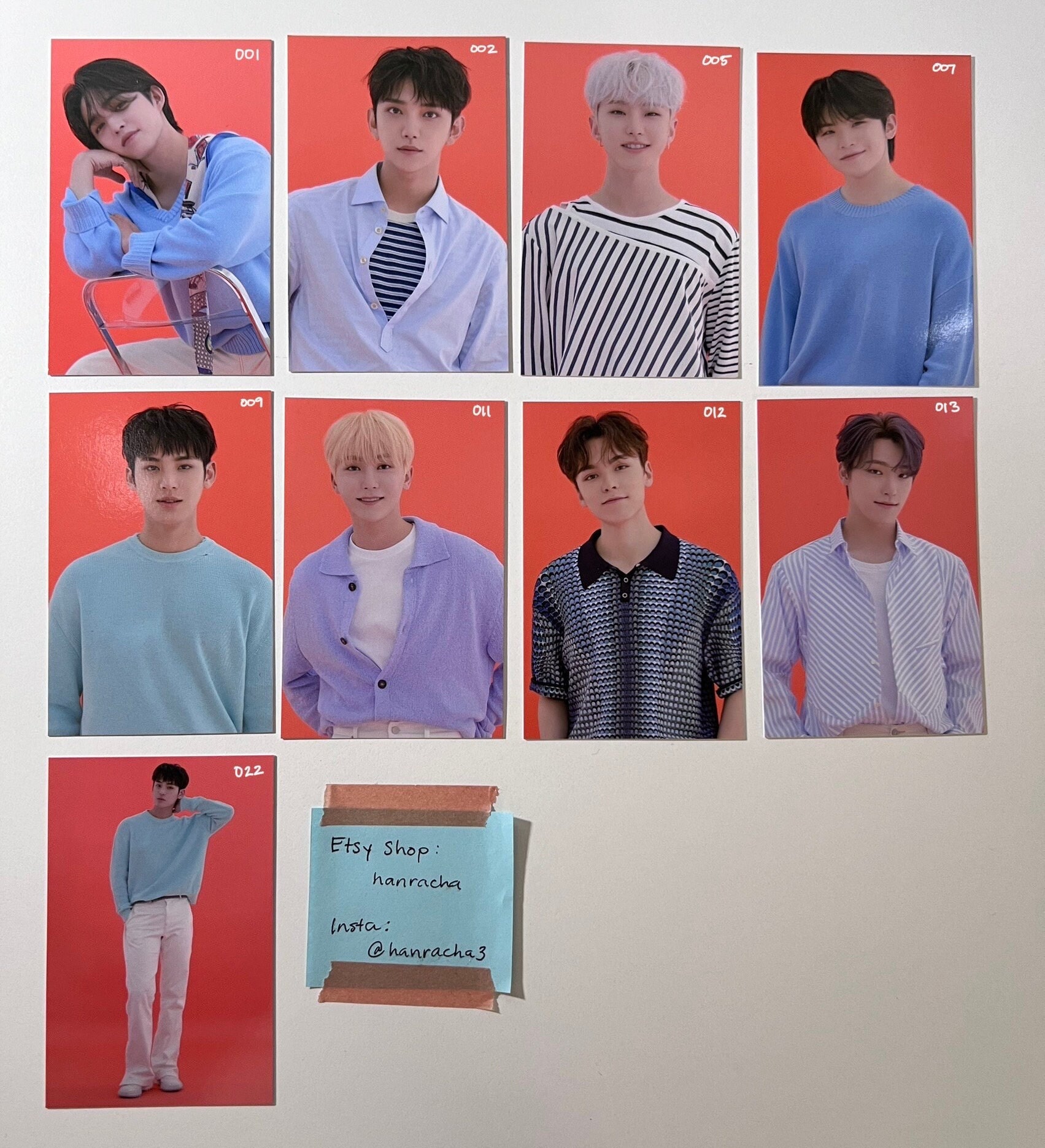 Official Seventeen in Caratland 2021 Trading Photocards - Etsy