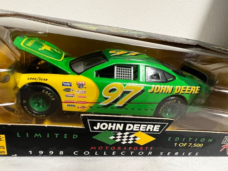 Hot Wheels Nascar Pro Racing Chad Little John Deere Ford Taurus Race ...