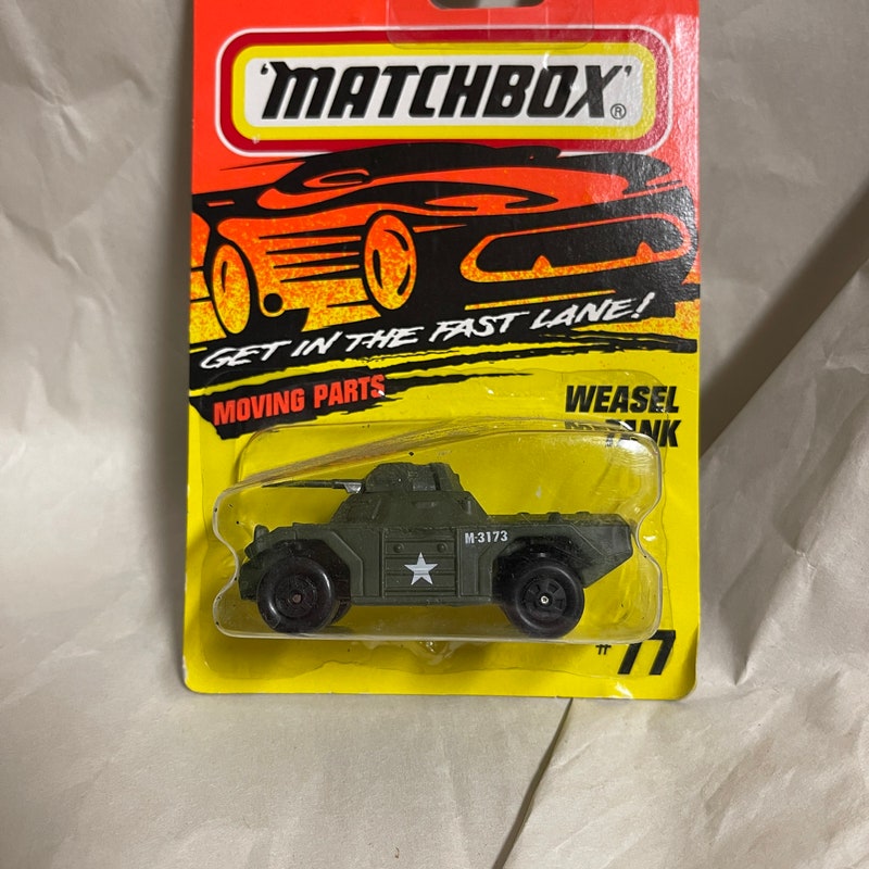 Matchbox Tank - Etsy