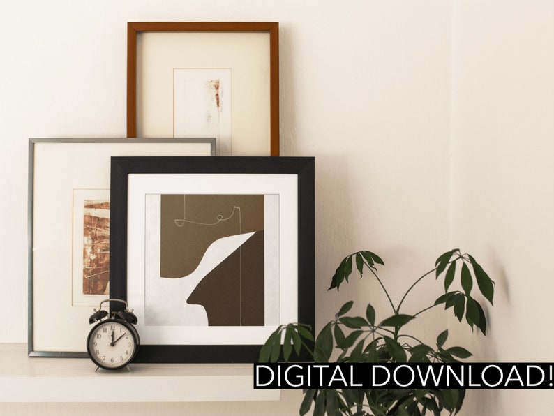 Printable in Brown | Neutral Wall Art | Digital Prints Wall Art ...