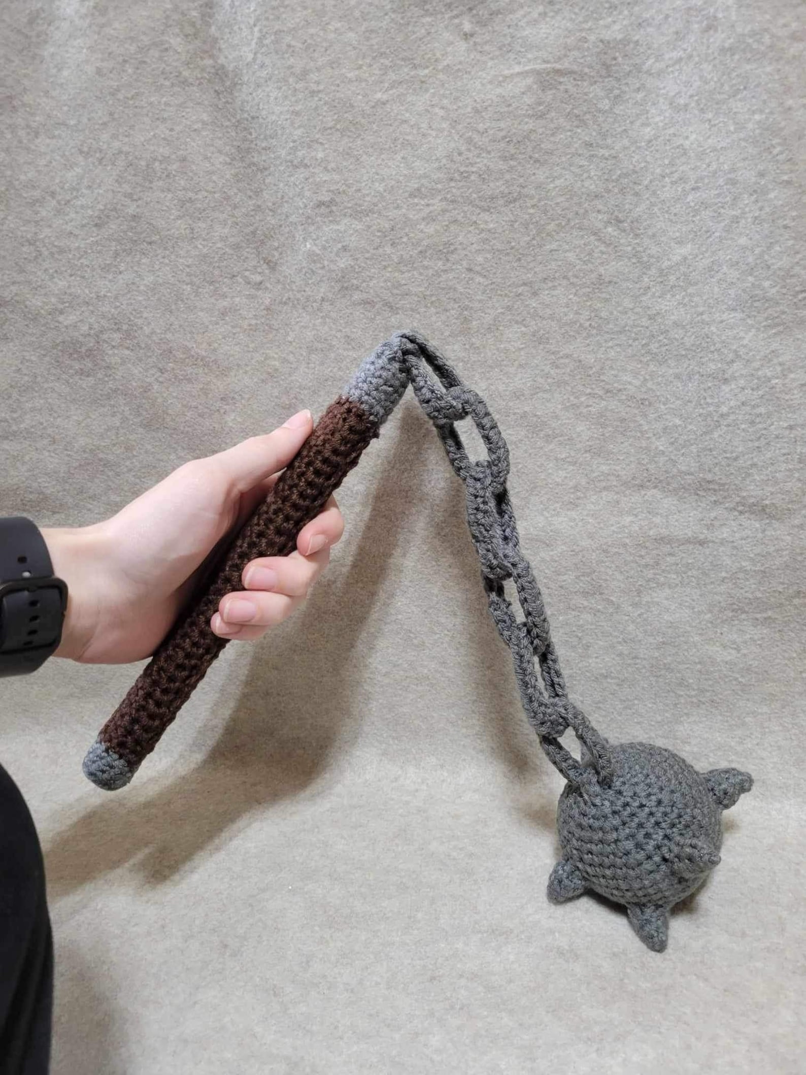Medieval Flail Mace CROCHET PATTERN - Costume Cosplay Renaissance Toy ...