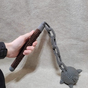 Medieval Flail Mace CROCHET PATTERN - Costume Cosplay Renaissance Toy ...