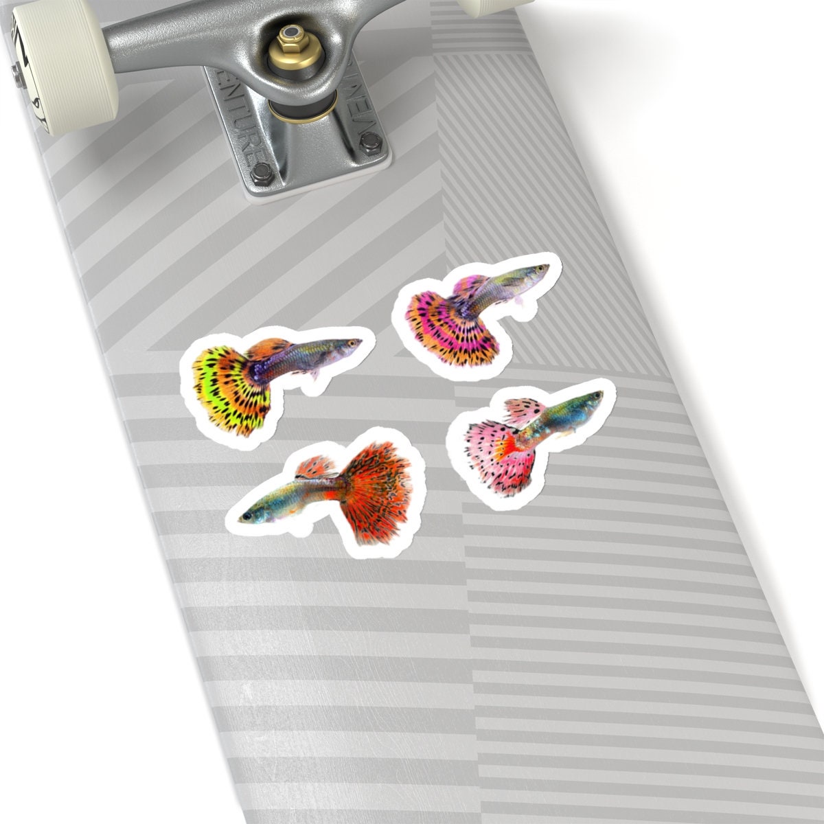Guppy Fish Kiss-cut Sticker - Etsy
