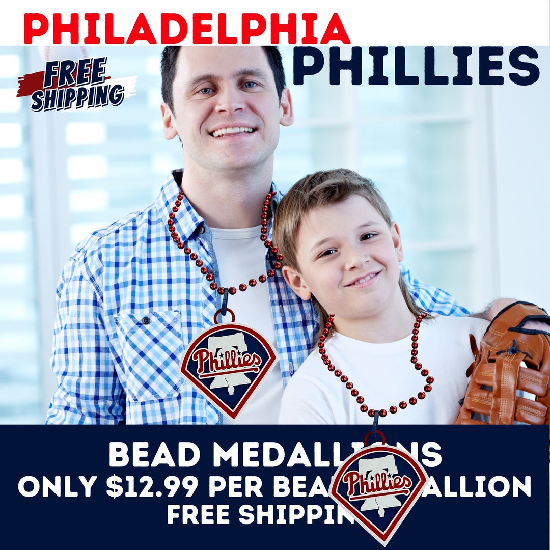 Philadelphia Phillies Medallion Necklace - Etsy