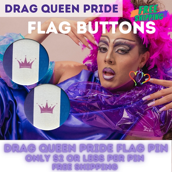 Drag Pin - Etsy