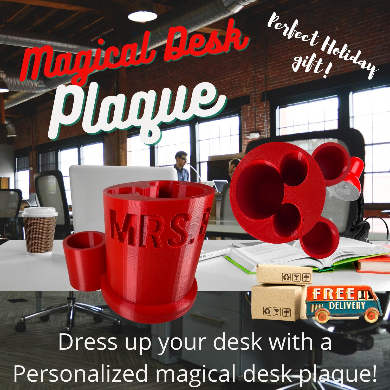 Magical Desk Plague - Etsy