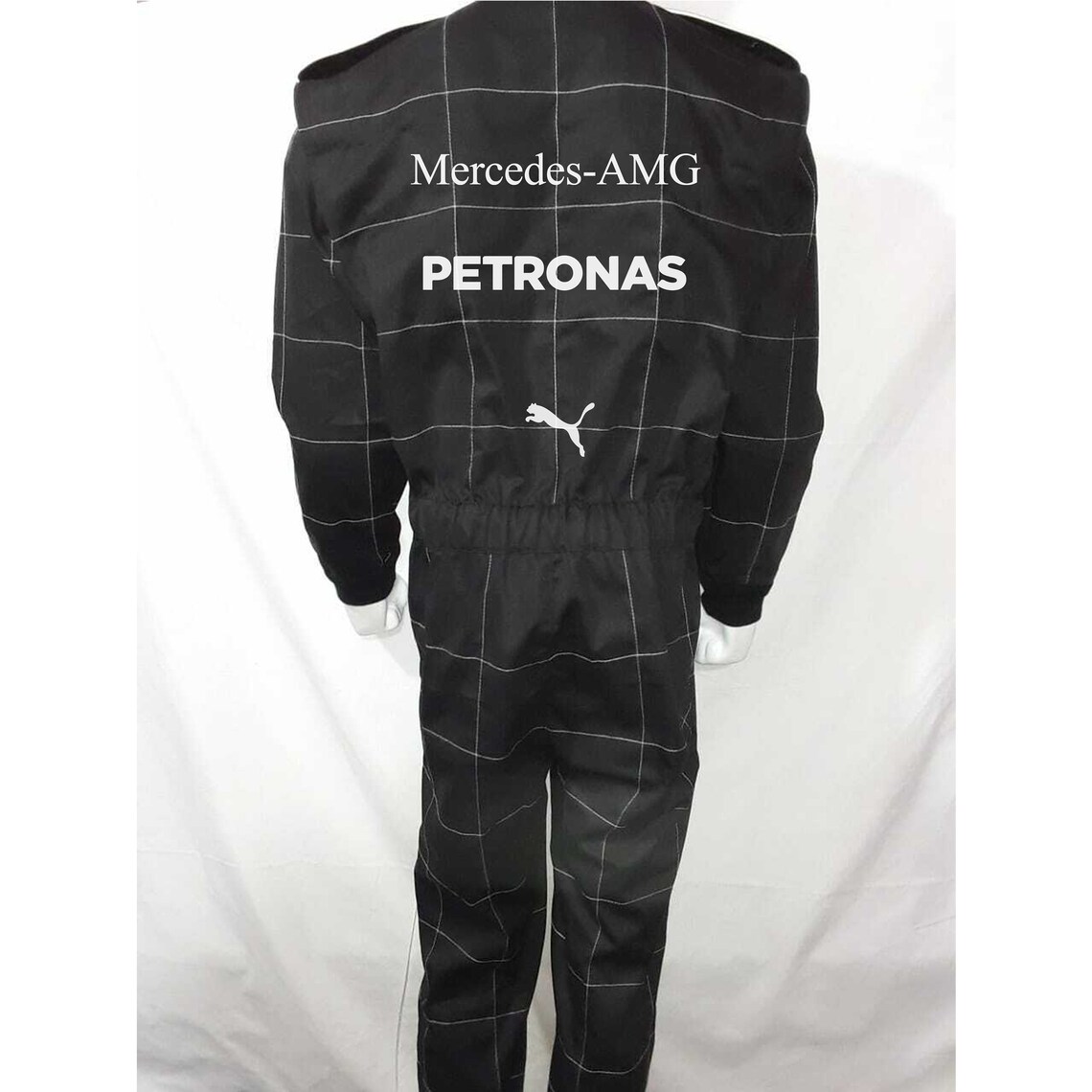 F 1 Black Driver Pit Crew Racer Costume - Etsy