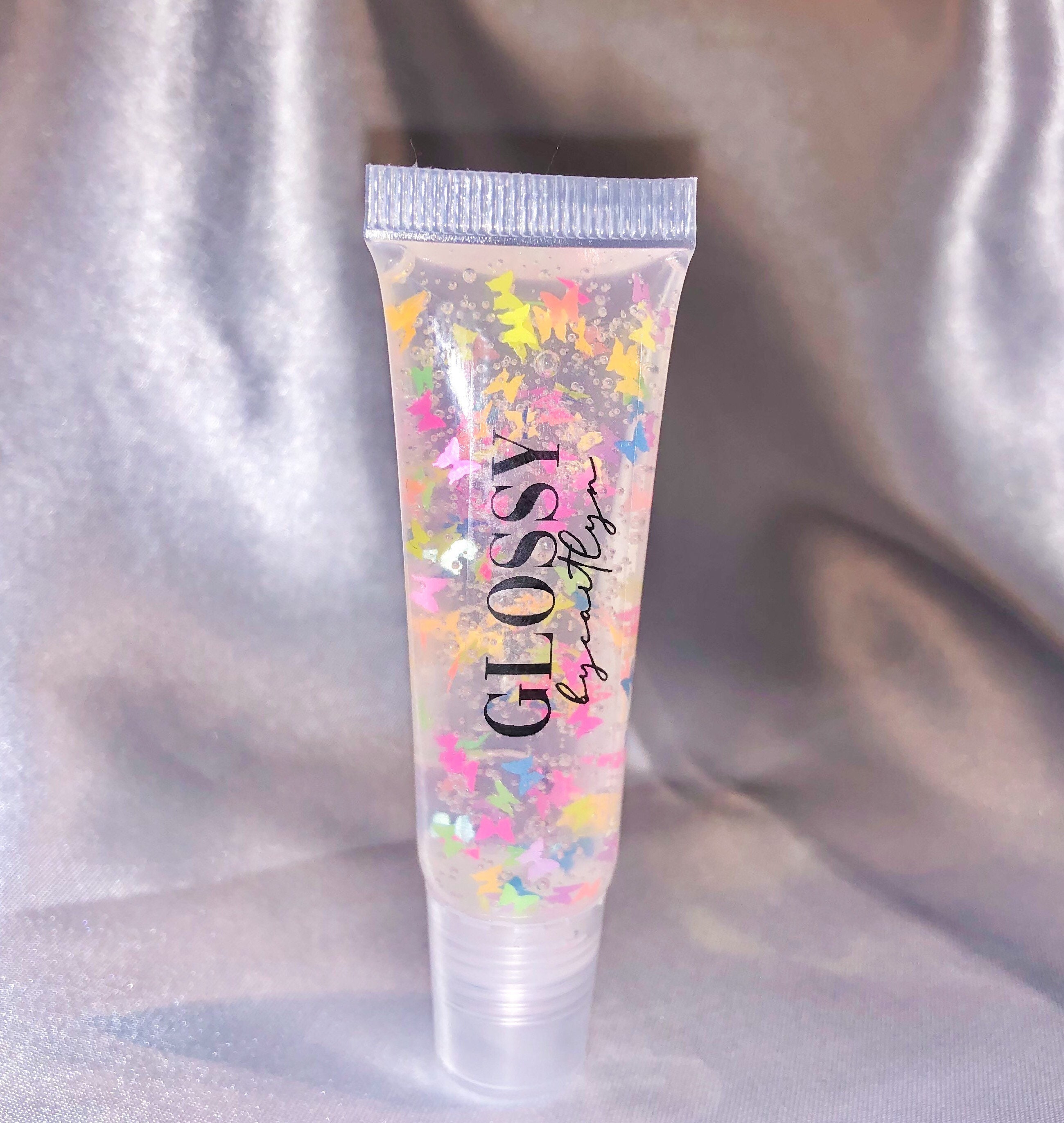Melody Clear Colourful Butterfly Lip Gloss Etsy