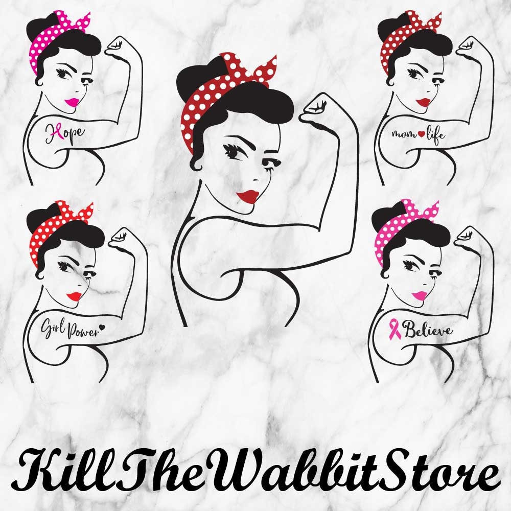 Rosie the Riveter Svg, Rosie Cut Files, Nurse Svg, Rosie Clipart - Etsy
