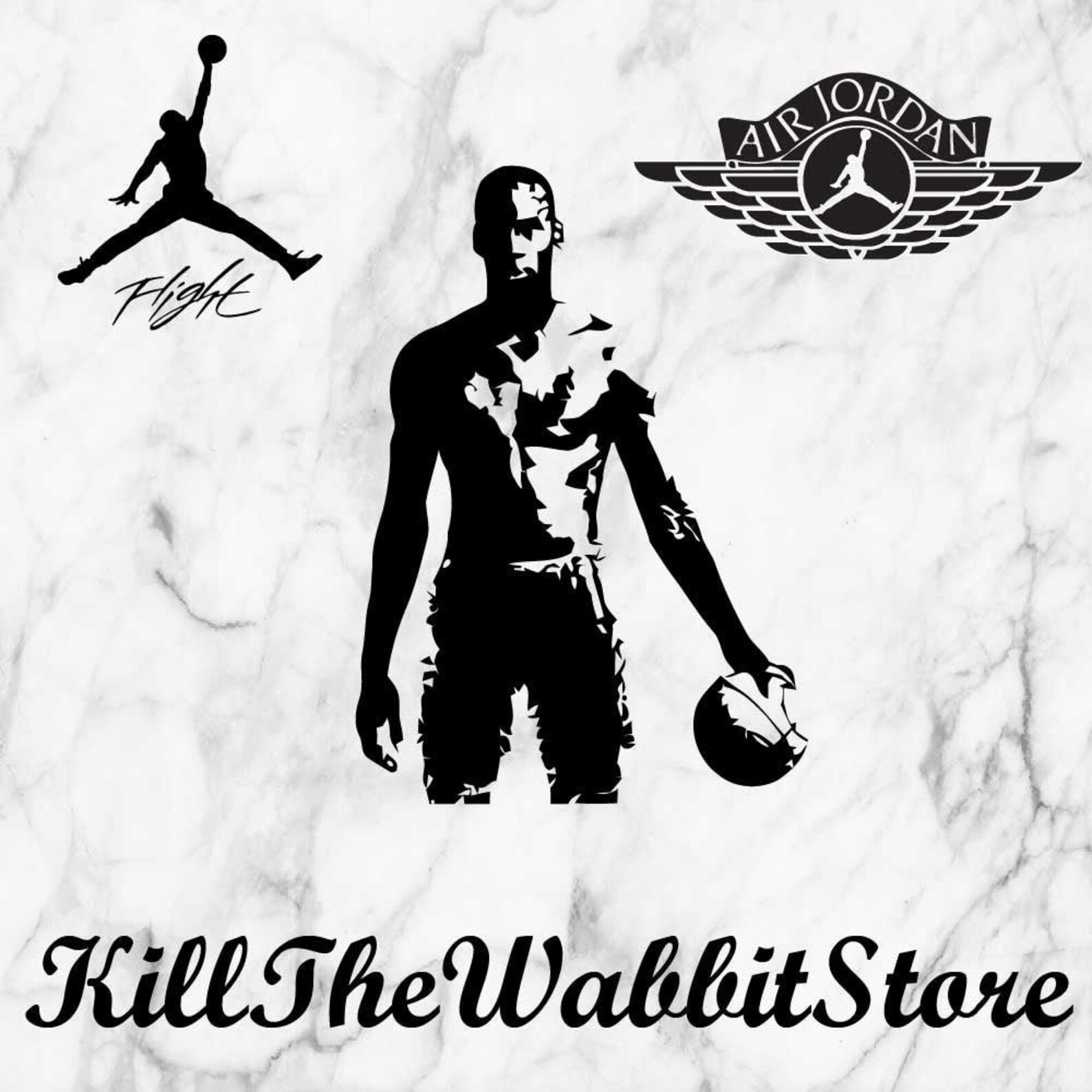 Jordan Svg, Jordan Flight Logo, Jordan Silho - Etsy