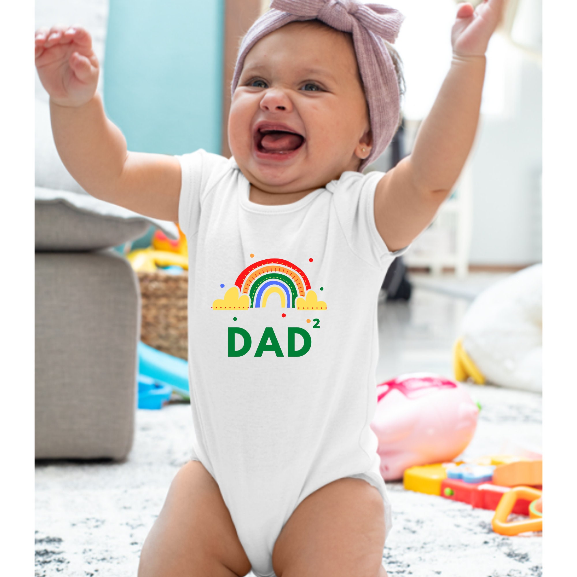 LGBT Baby Clothes LGBT Baby Onesie® Two Daddies LGBT Baby | Etsy