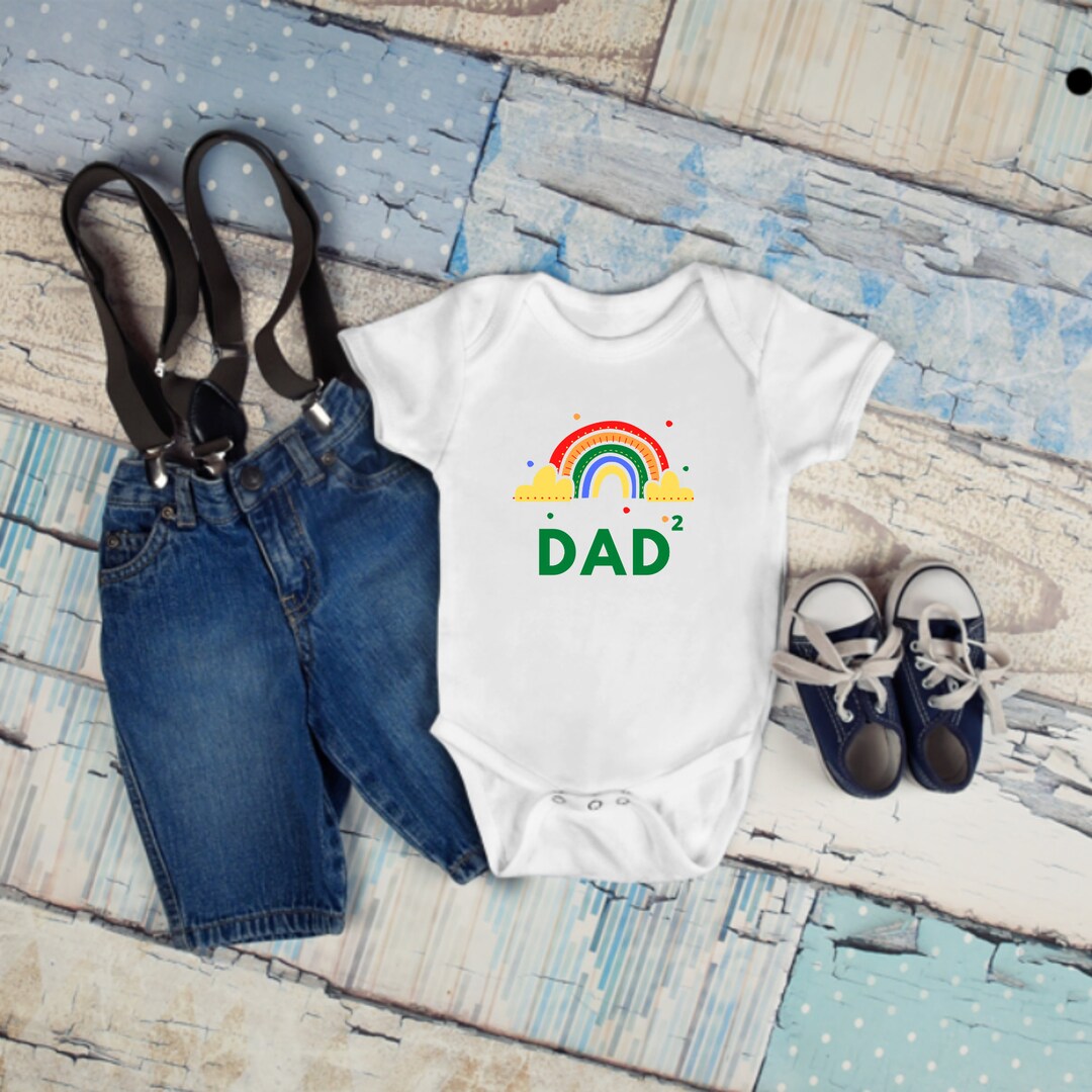 LGBT Baby Clothes, LGBT Baby Onesie®, Two Daddies, LGBT Baby Outfit ...