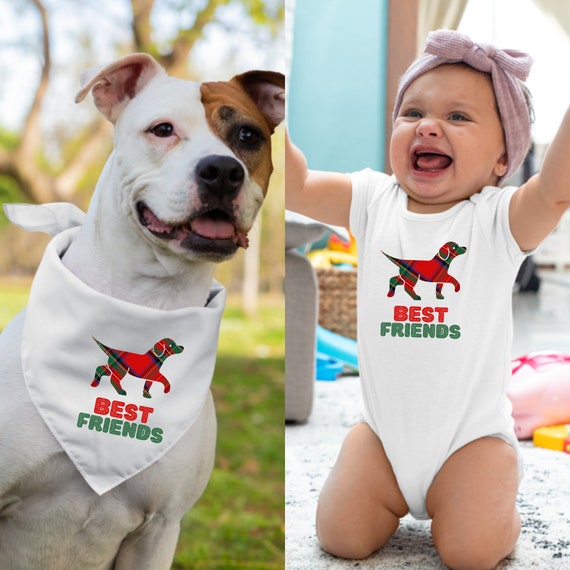 Matching Baby and Dog Outfit Baby and Dog Matching Best | Etsy