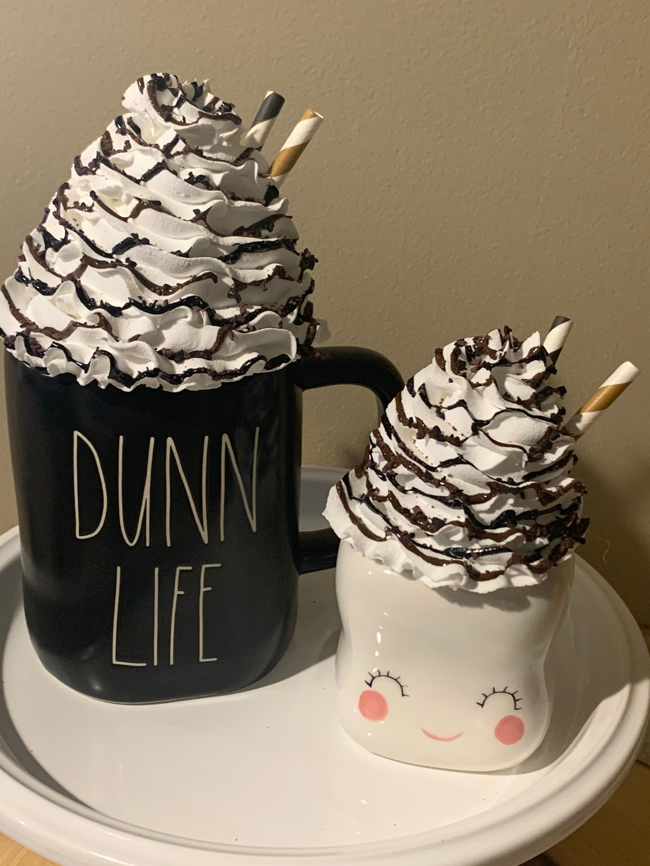 Coffee Themed Mug Topper | Etsy