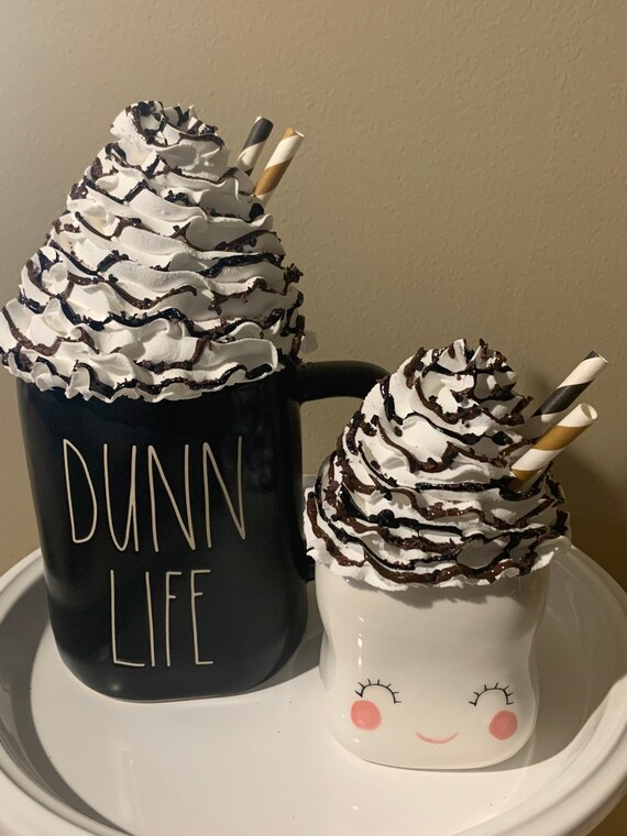 Coffee Themed Mug Topper | Etsy