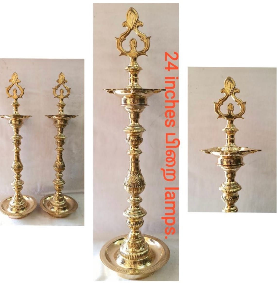 Bronze Kuthu Vilakku Nagas Vilakku traditional Handmade - Etsy UK