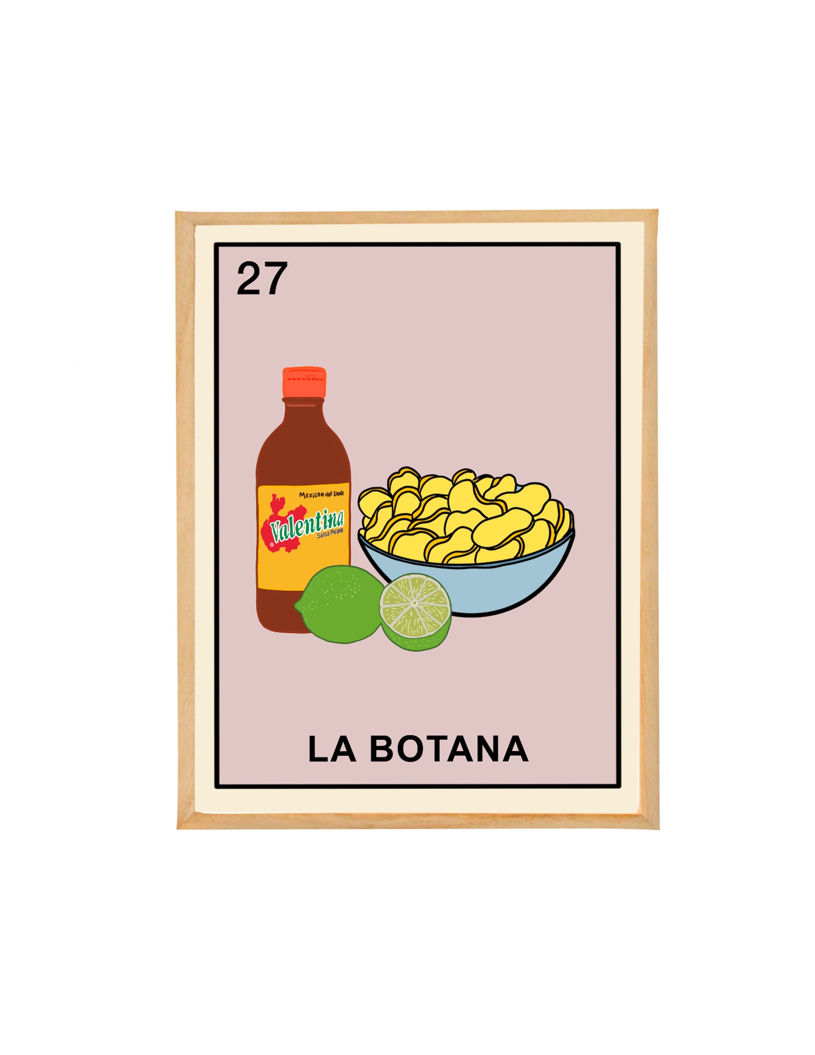 La Botana Digital Art Print - Etsy