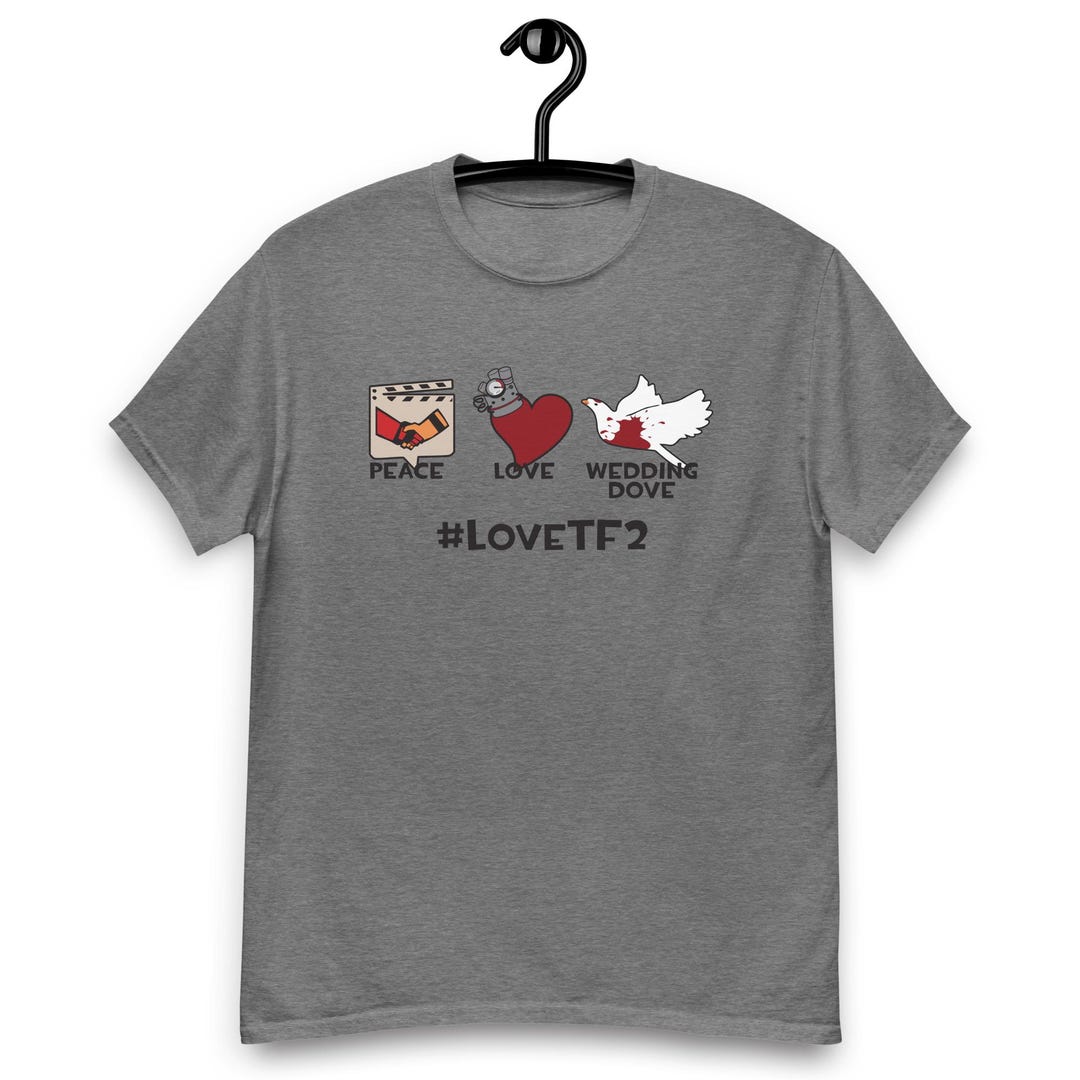 Team Fortress 2 TF2 Medic, Heavy & Archimedes Tee - Etsy
