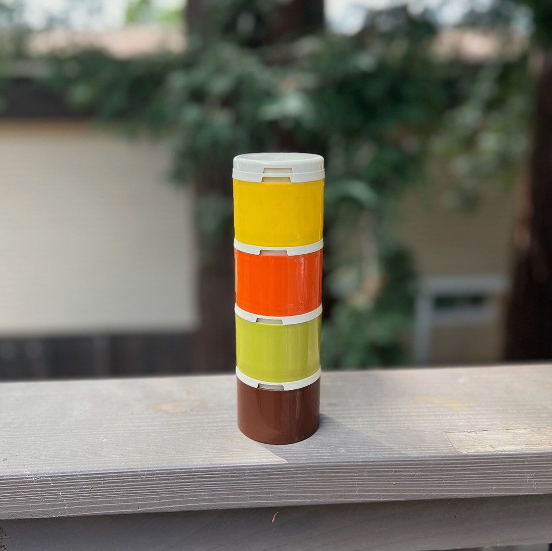 Spice Tower Shaker Set by Tupperware | Vintage Tupperware | Tupperware ...