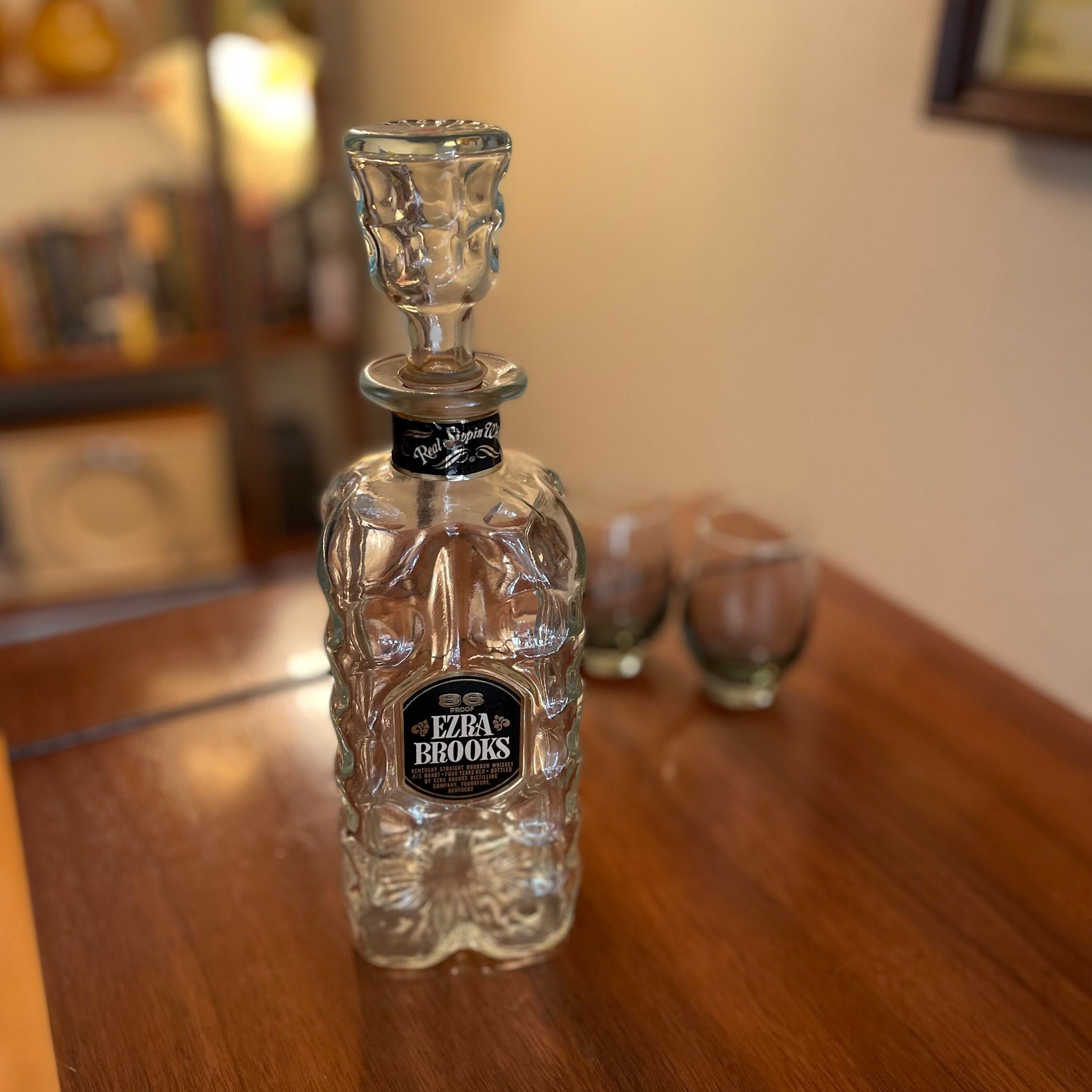 Ezra Brooks Collectible Decanters