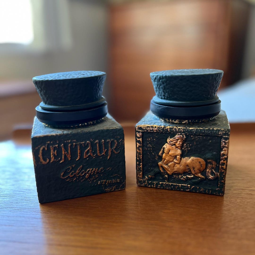 Mid Century Collectors 8 Oz Bottle of Centaur Cologne by Century ...
