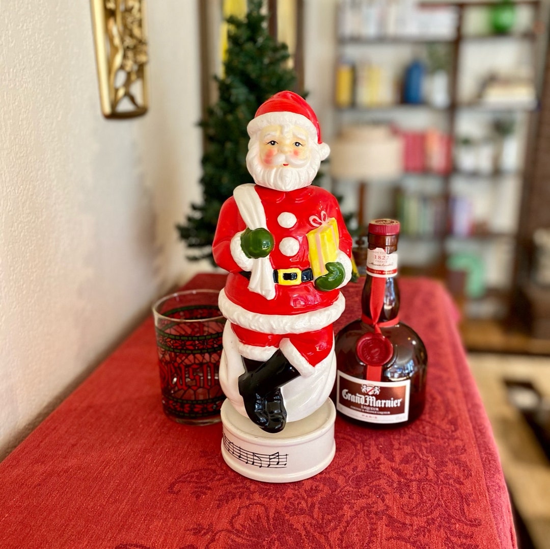 Vintage Santa Claus Musical Decanter by Lego Japan | Plays Santa Claus ...