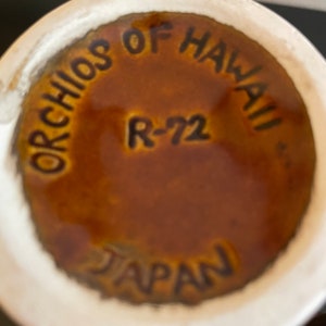 Pair of Ceramic Moai R-72 Tiki Cups by Orchids of Hawaii - Etsy