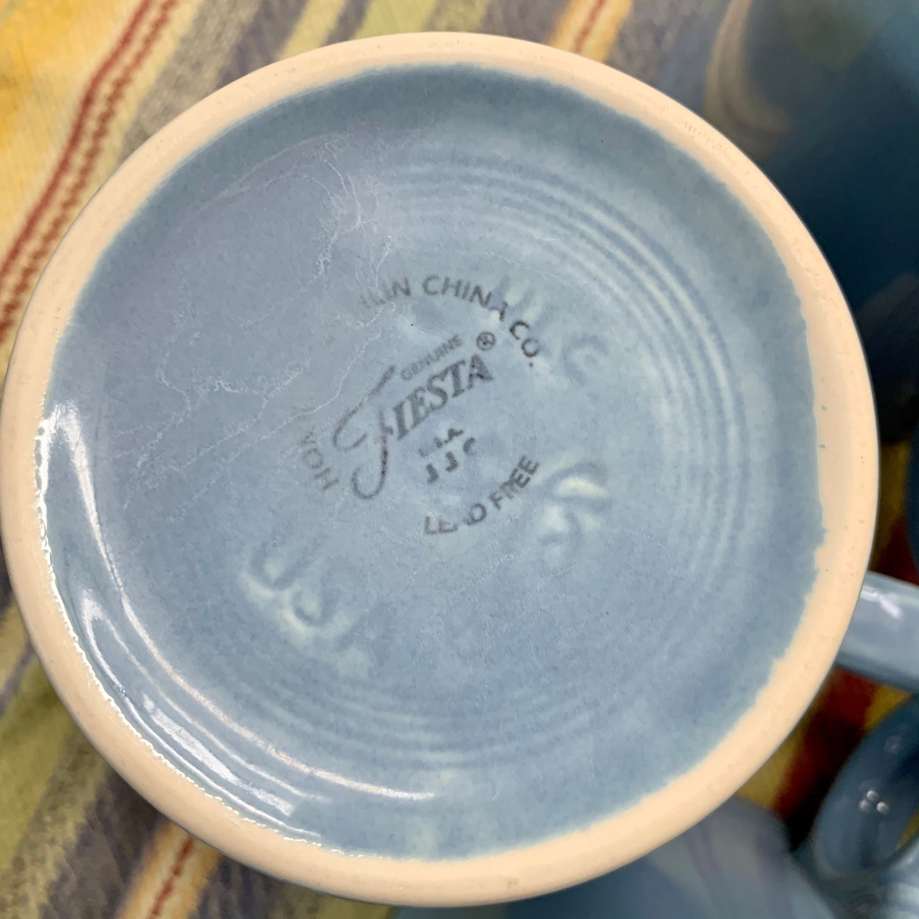 Fiestaware Fiesta Periwinkle Blue 1989 Mug by Homer Laughlin | Etsy