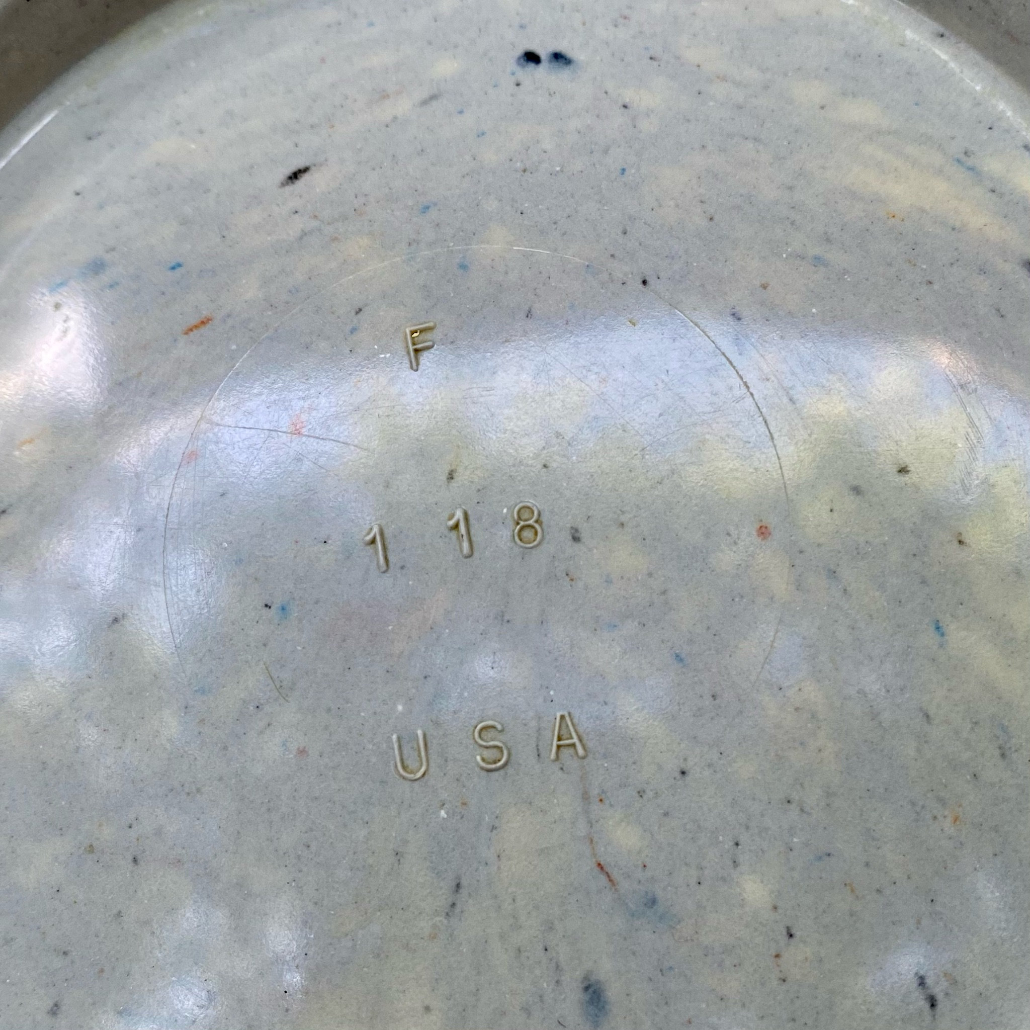 Vintage Set of Pink and Blue Melmac Confetti Bowls Plates | Etsy