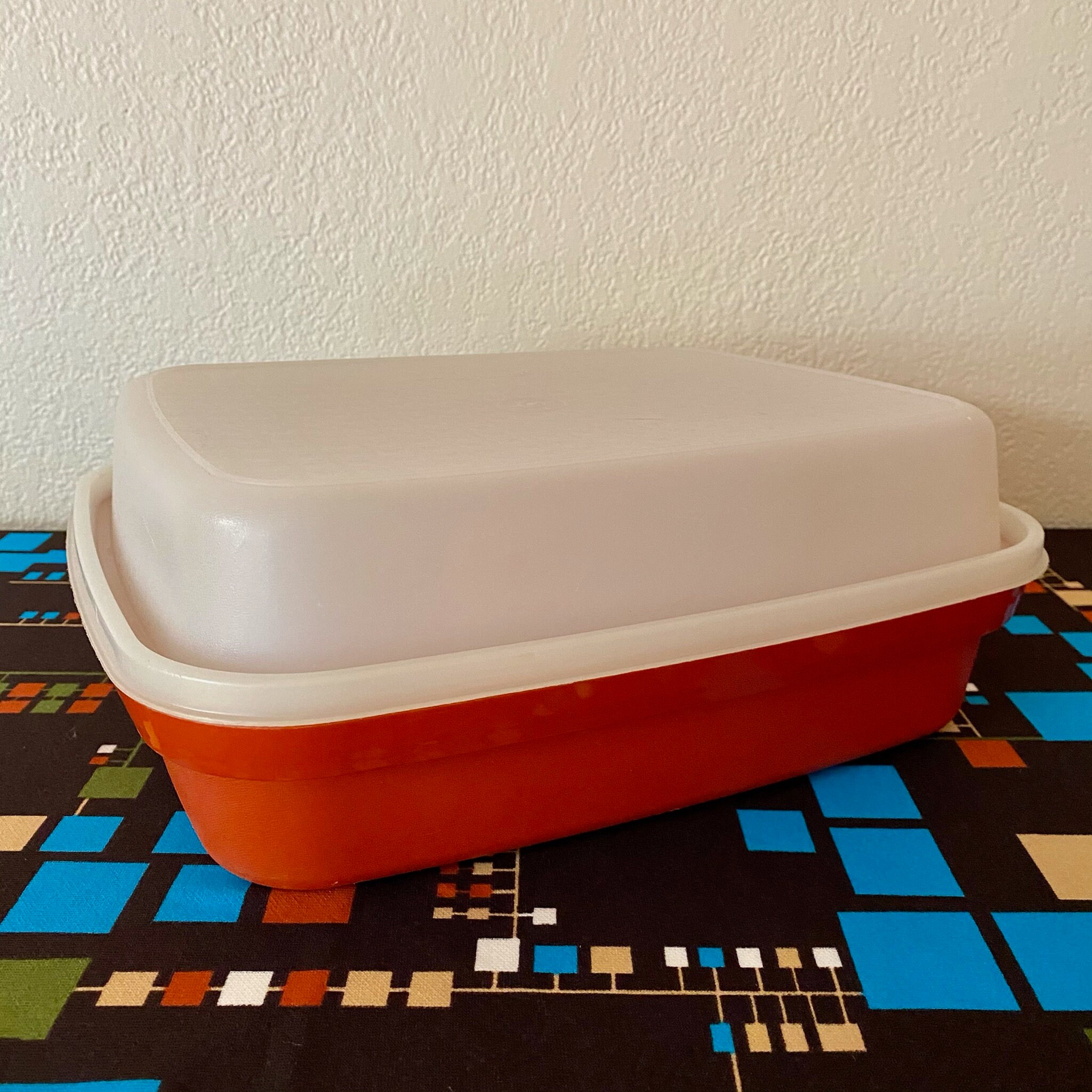 Paprika Red Season-serve Container by Tupperware Vintage - Etsy