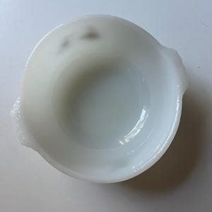 Set of 4 Fire King Milk Glass BC Comics Cereal Bowls by Anchor Hocking ...