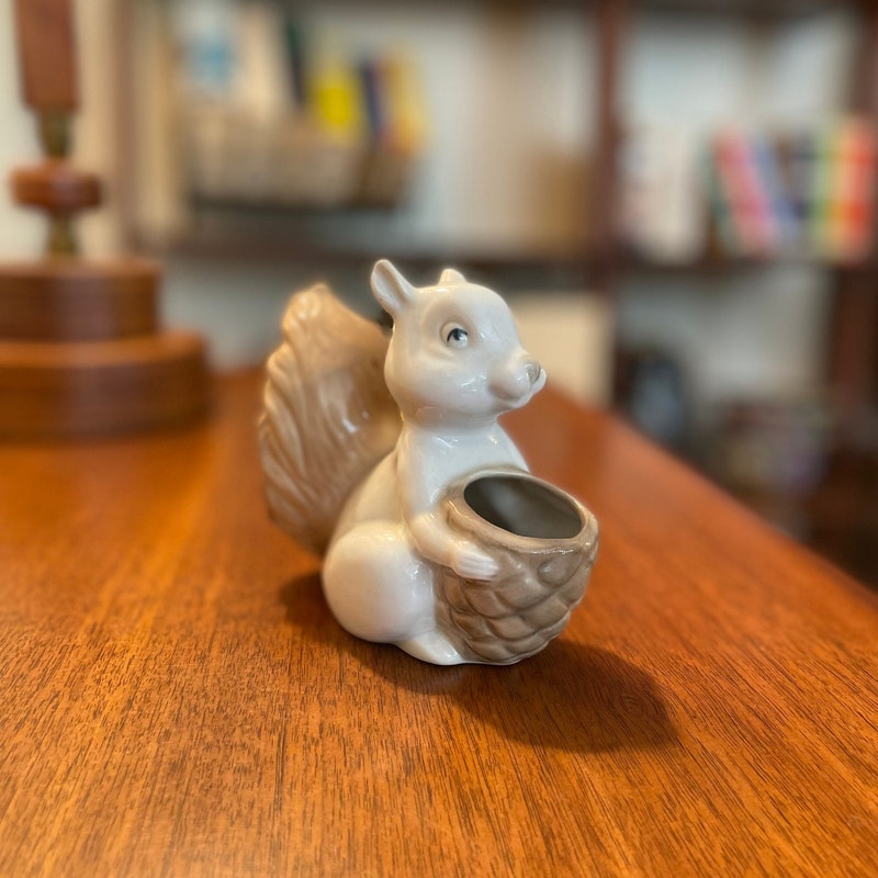 Squirrel Planter - Etsy