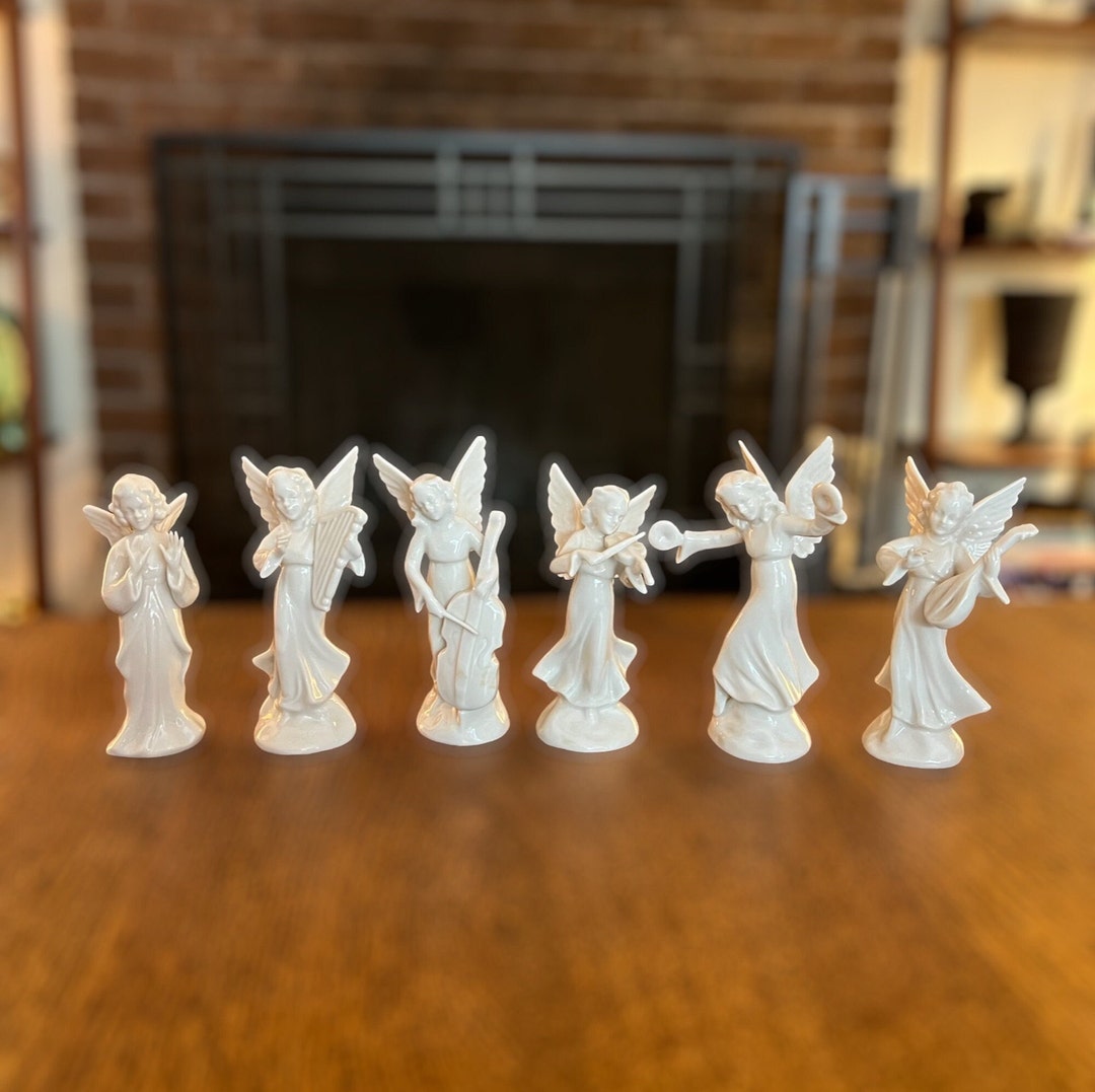 Porcelain Angel Musicians 6 by Dresden Sold Separately Dresden Angels ...