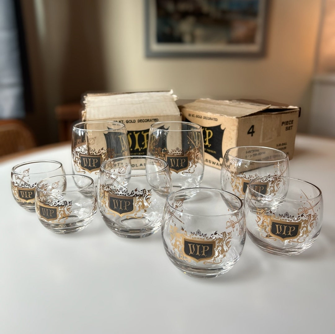 Vintage VIP 4-piece Cocktail Set by Marshall Burns | in Original Box ...