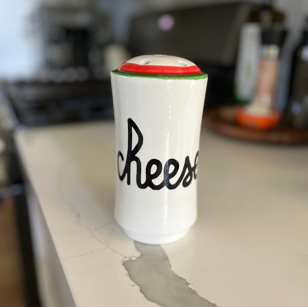 Vintage Large Cheese Shaker by Baldelli Ceramics | Vintage Grated ...