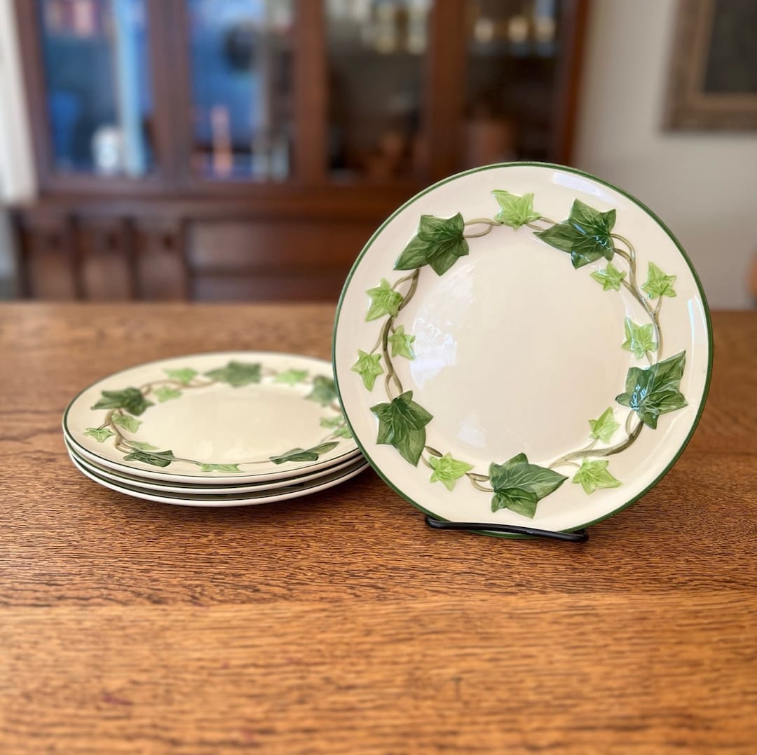 Ivy (american) Salad Plates by Franciscan | Franciscan Ivy Salad Plate ...