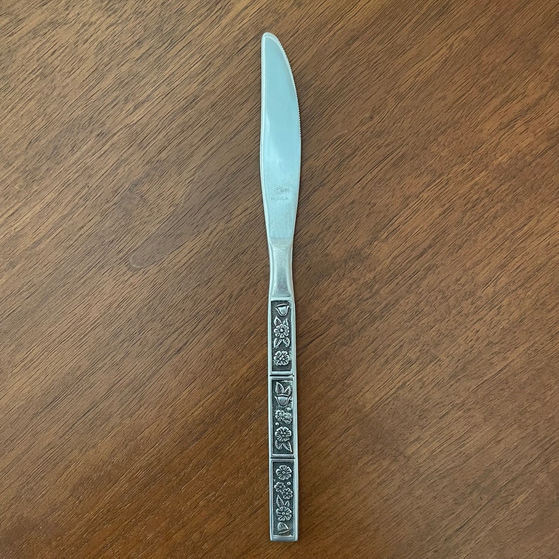 Sets of Vintage Spring Fever Stainless Steel Silverware by - Etsy