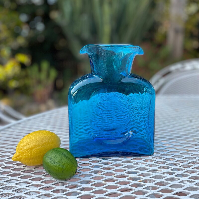 Mid Century Blenko - Etsy
