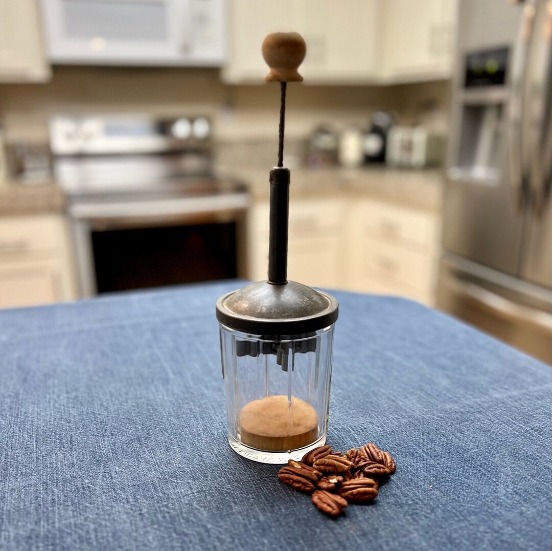 Glass Herb and Nut Chopper by Lorraine Metal Mfg Co New York City ...