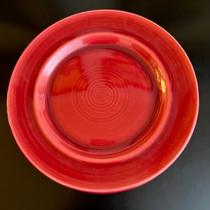 Sets of Colorstax Cranberry Plates, Bowls and Mugs by Metlox | Metlox ...