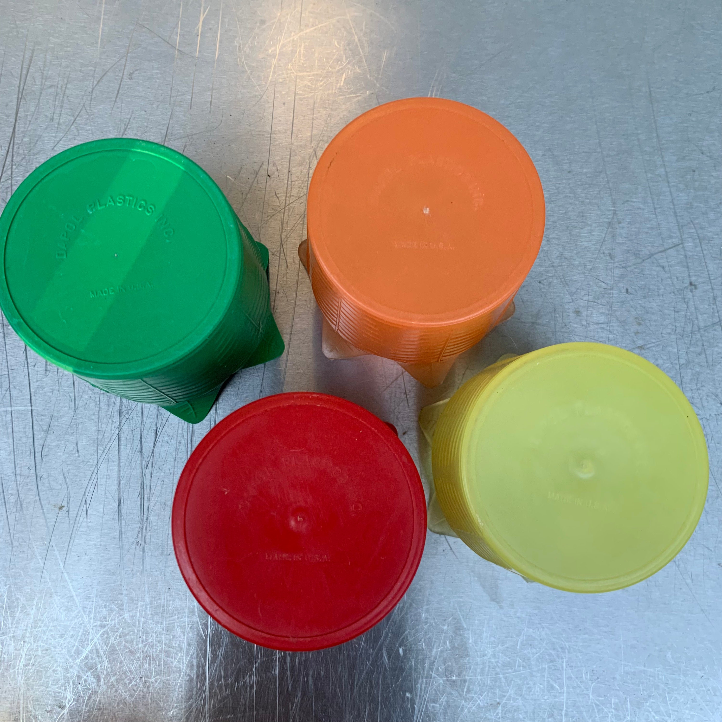 Molded Plastic Drink Coasters by Dapol Plastics Inc. Sold in | Etsy