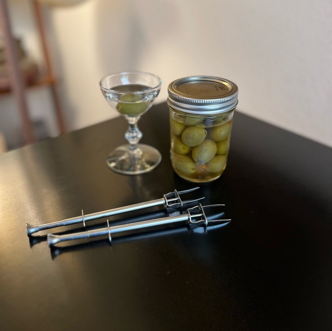 Pair of Vintage Mechanical Olive Forks Made in Germany | Mechanical ...