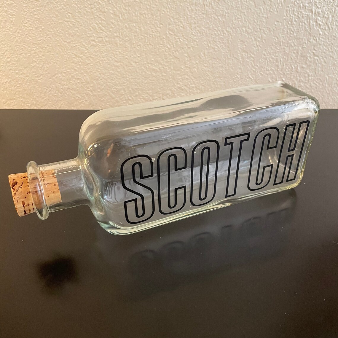 Your Choice of Graphic Lettering Liquor Bottles by TC Wheaton | Etsy