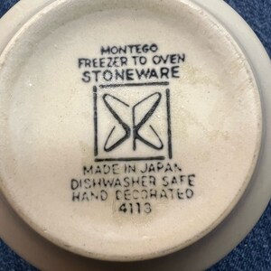 Set of 6 Mixed Vintage Stripe Coffee Cups | Vintage Montego by Sears ...