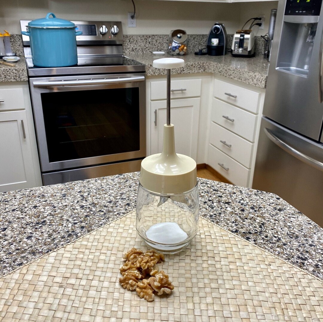 Glass Herb and Nut Chopper by Gemco USA | Vintage Chopper | Dried Fruit ...