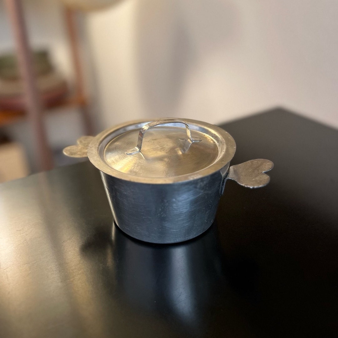 Vintage Individual Heart Handle Charlotte Mold No. 10 Soufflé Pan With ...