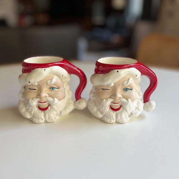 Santa Mug - Etsy